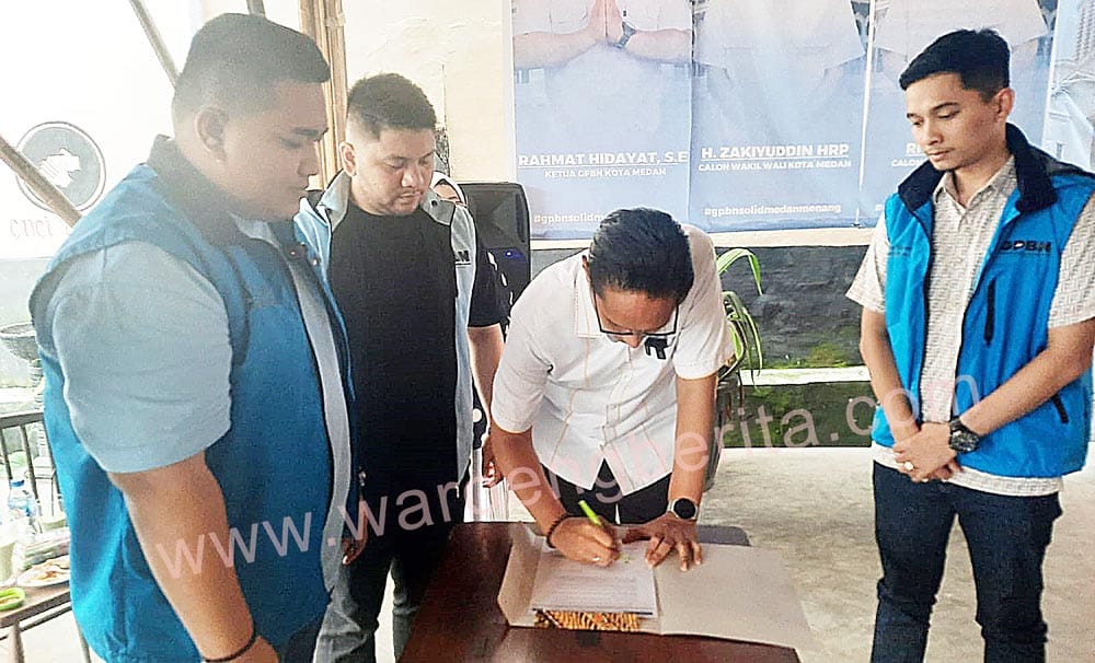 Gelar Deklarasi dan Doa Bersama, GPBN Kota Medan Dukung Rico-Zaki ...